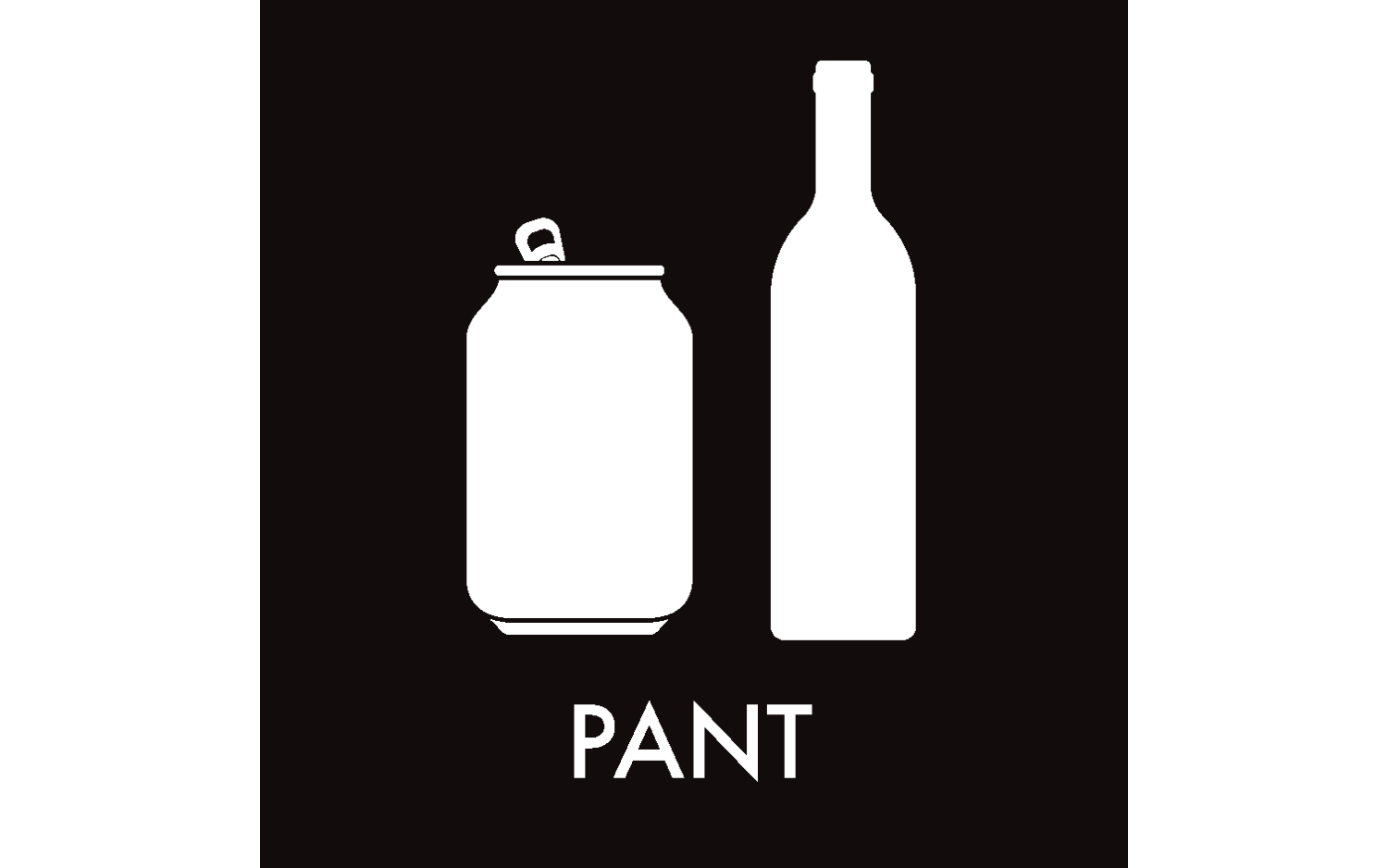 Piktogram - Pant (sort)